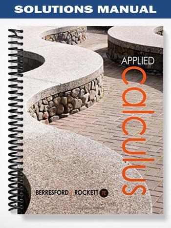 Solutions Manual for Applied Calculus 7th Edition by Berresford - Tutor ...