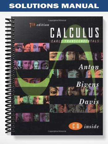 Solutions Manual for Calculus Early Transcendentals 7th Edition by ...