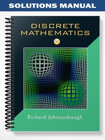 Solutions Manual for Discrete Mathematics 7th Edition by Richard ...