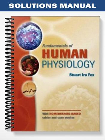 Solutions Manual for Fundamentals of Human Physiology 1st Edition by ...