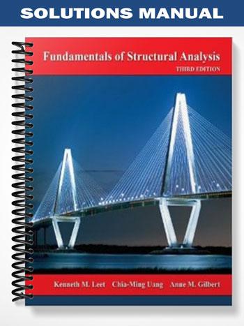 Solutions Manual for Fundamentals of Structural Analysis 3rd Edition by ...