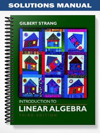 Solutions Manual for Introduction to Linear Algebra 3rd Edition by ...