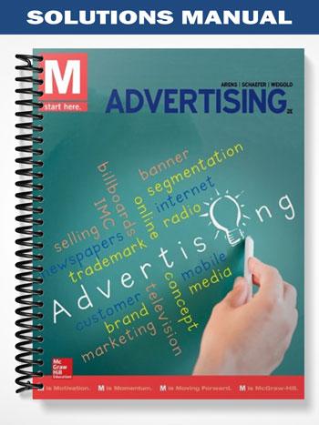 Solutions Manual for M Advertising 2nd Edition by Arens - Tutor website