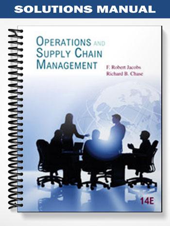 Solutions Manual for Operations Management Operations and Supply Chain ...