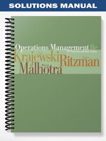 Solutions Manual for Quantitative Analysis for Management 11th Edition ...