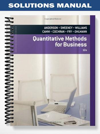 quantitative methods for business