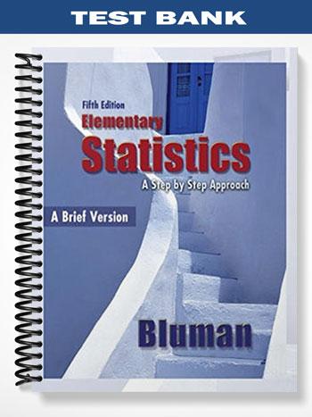 Test Bank for Elementary Statistics A Brief Version 4th Edition by ...